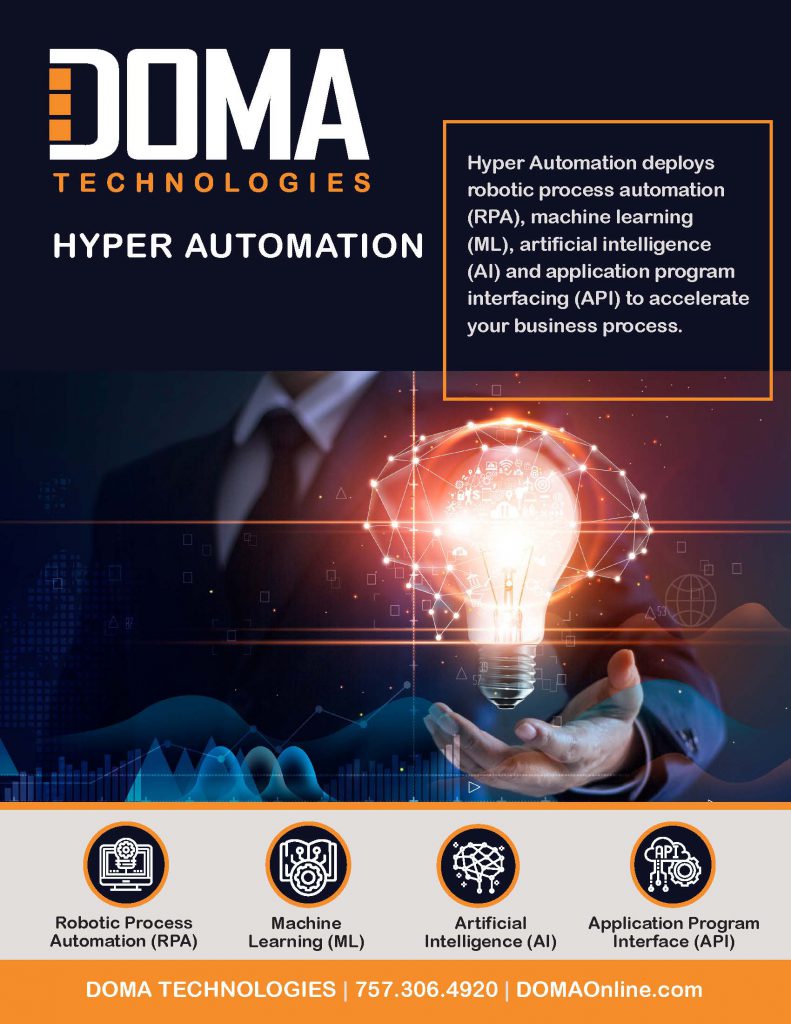 Hyper Automation Brief ⋆ DOMA Technologies Hyper Automation Brief ⋆ DOMA Technologies